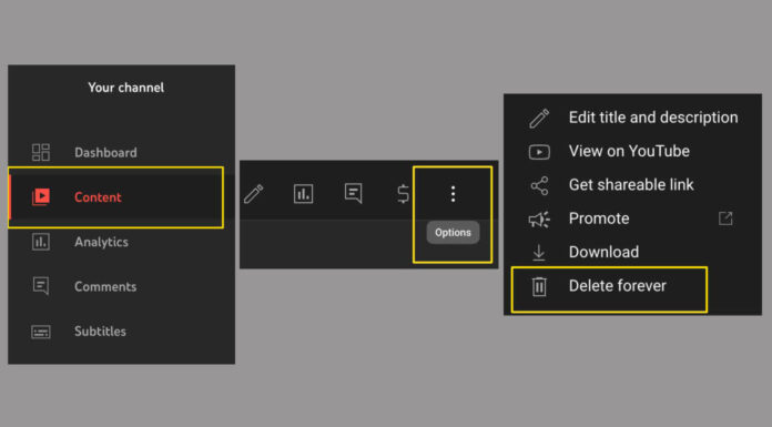 How to delete a YouTube video - Creator Handbook